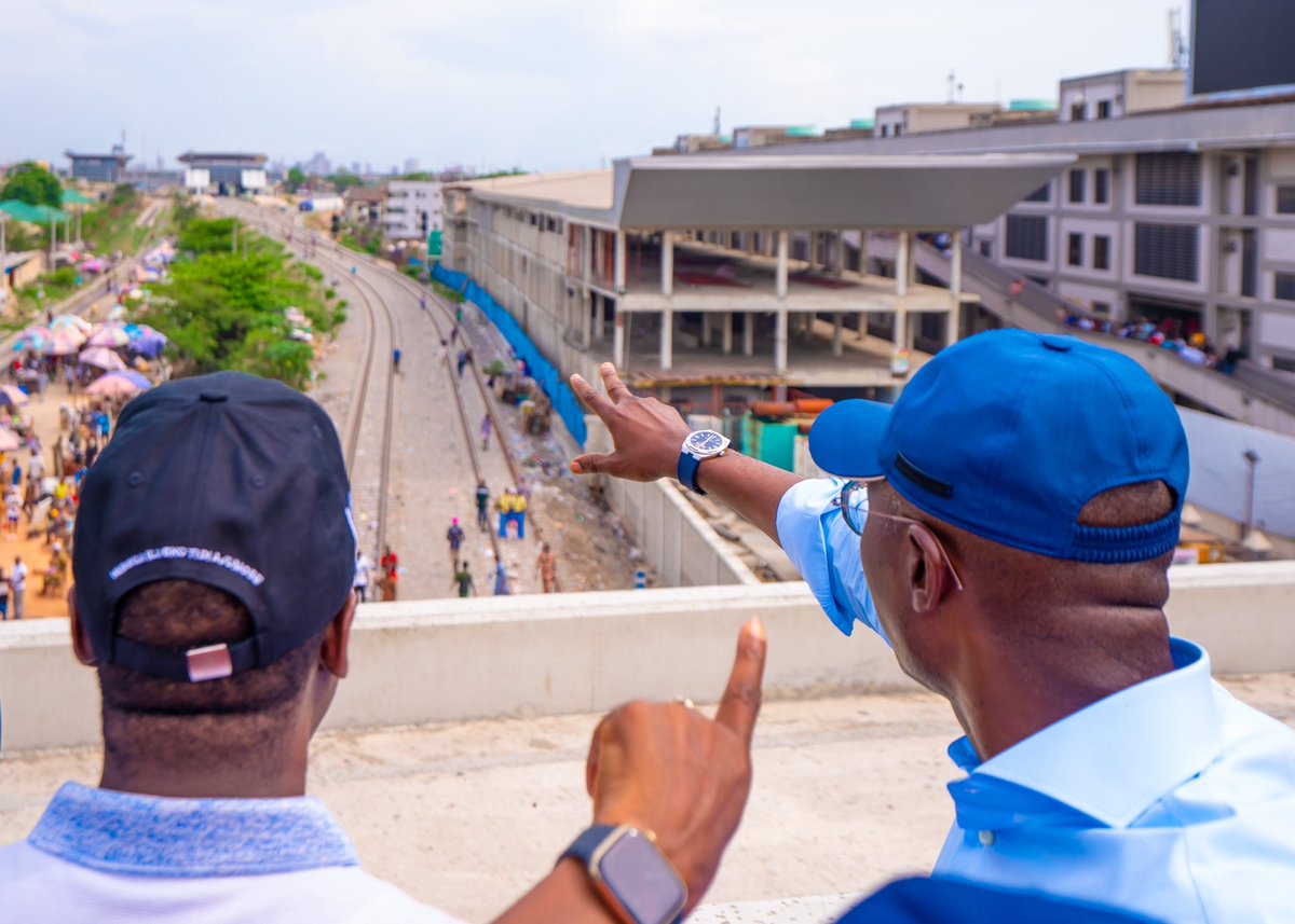 I just visited the Yaba station of the Lagos Red Line Railway which ...