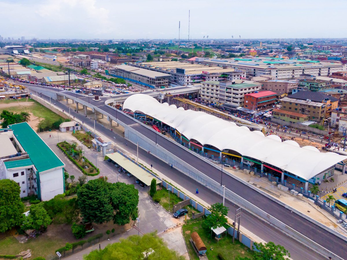 I just visited the Yaba station of the Lagos Red Line Railway which ...