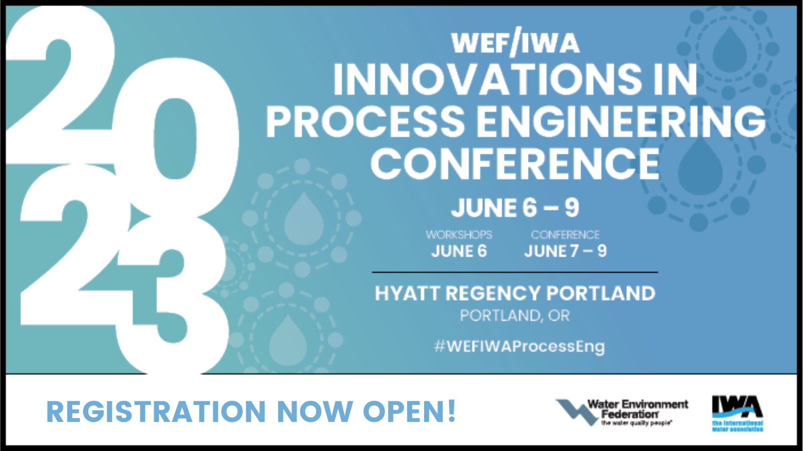 Water Environment Federation on Twitter: "You're invited to the 2023 WEF/IWA Innovations in ...