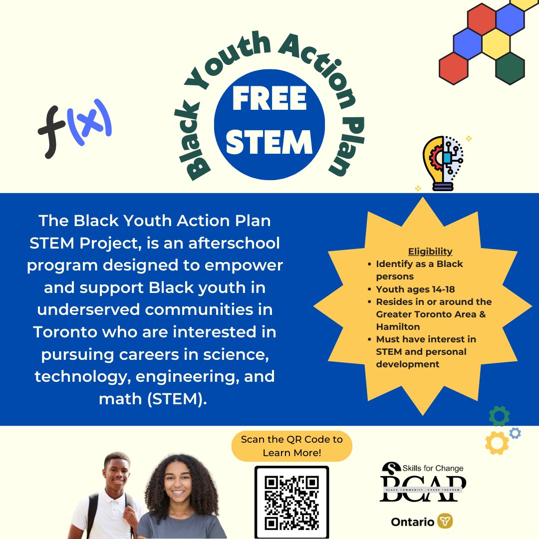 Skills for Change on Twitter: "Skills for Change's Black Youth in STEM project provides hands-on ...