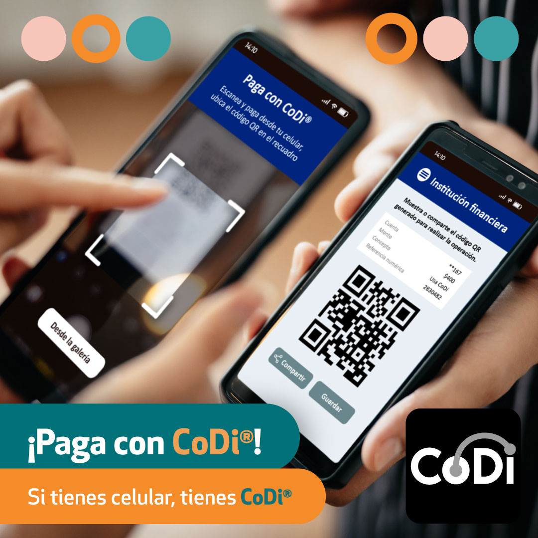 Banxico Educa on Twitter: "¡Paga con CoDi®! En la app de tu institución financiera busca la ...