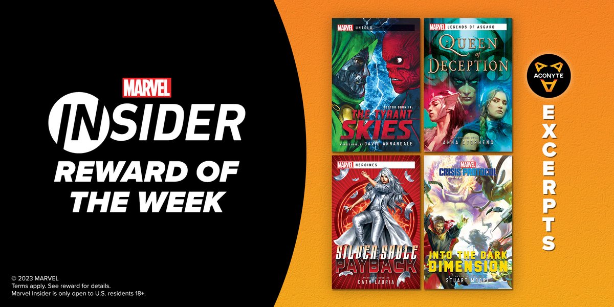 Get a sneak peek of the new Marvel releases from @AconyteBooks! 📕 ...