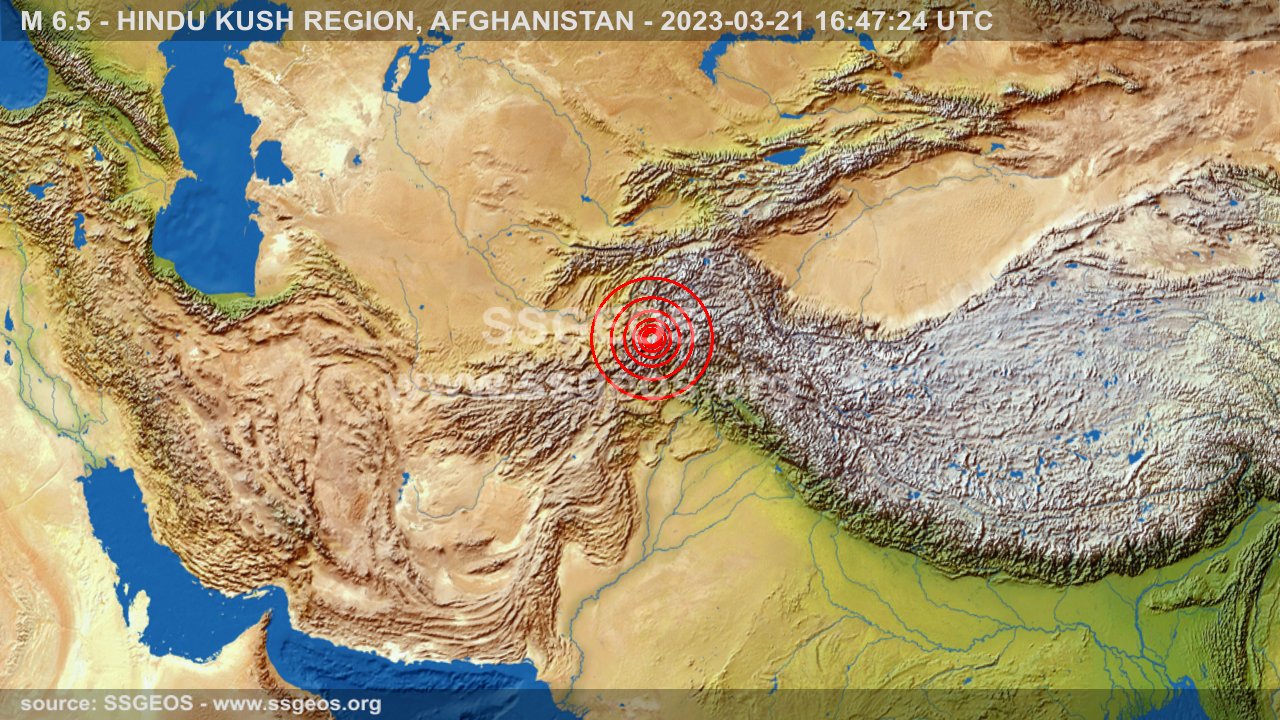 Hindu Kush World Map