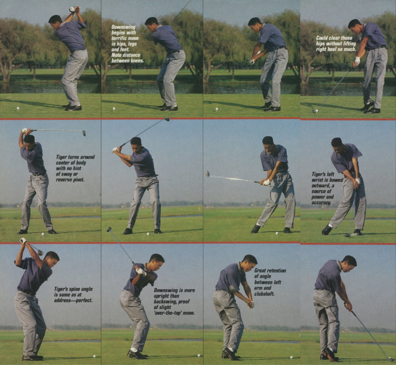 Tiger Woods Backswing Tiger Woods Backswing