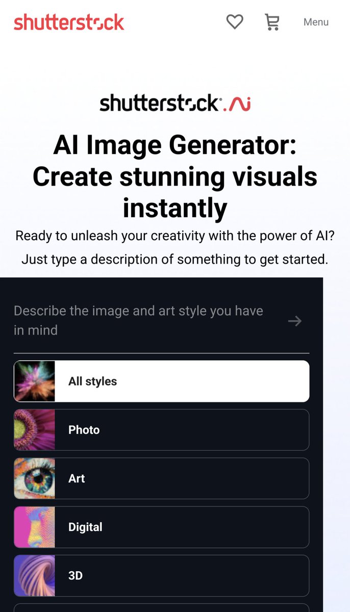 If you can't beat em, join em. @Shutterstock #ai text to image # ...