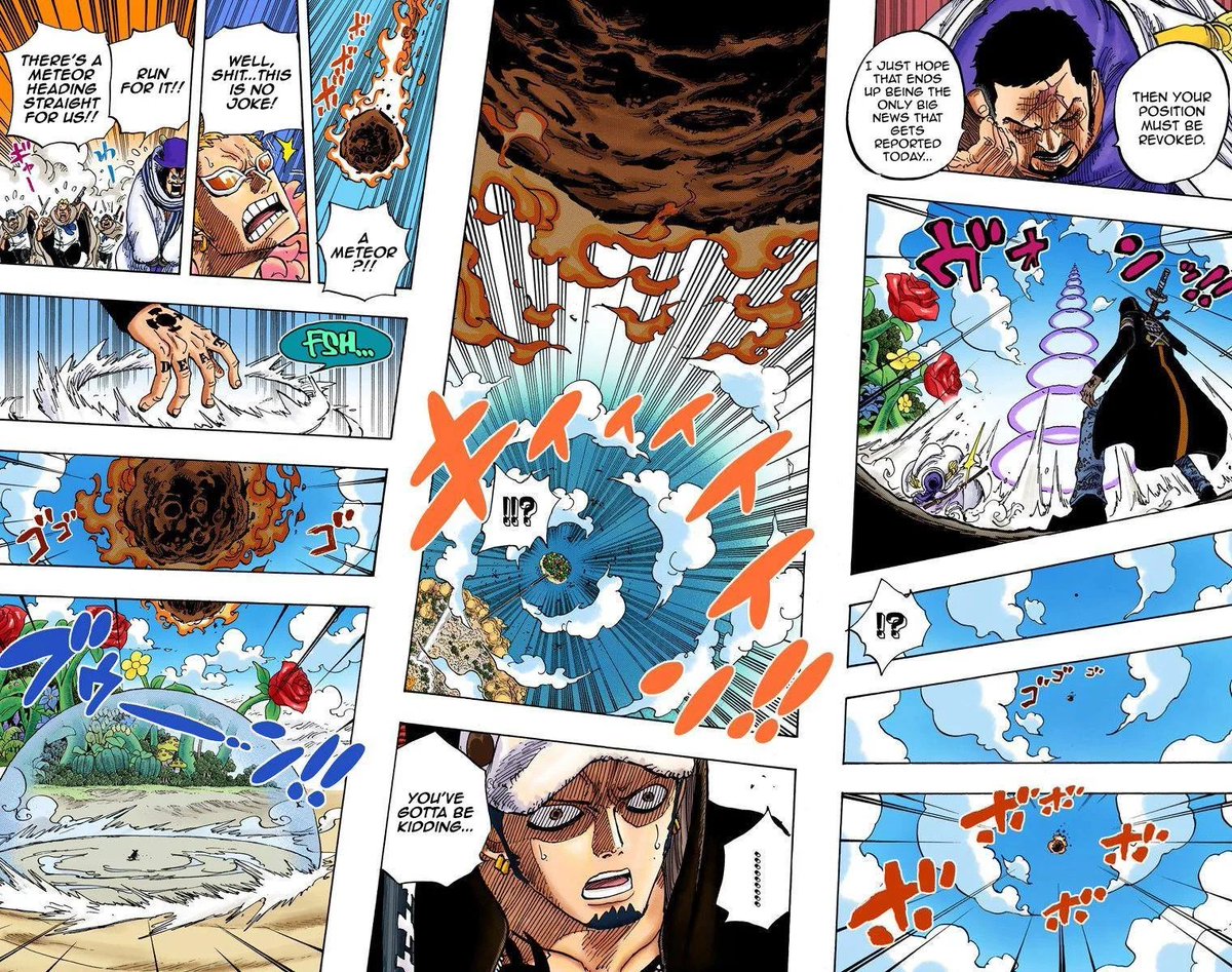 Fujitora One Piece Colored