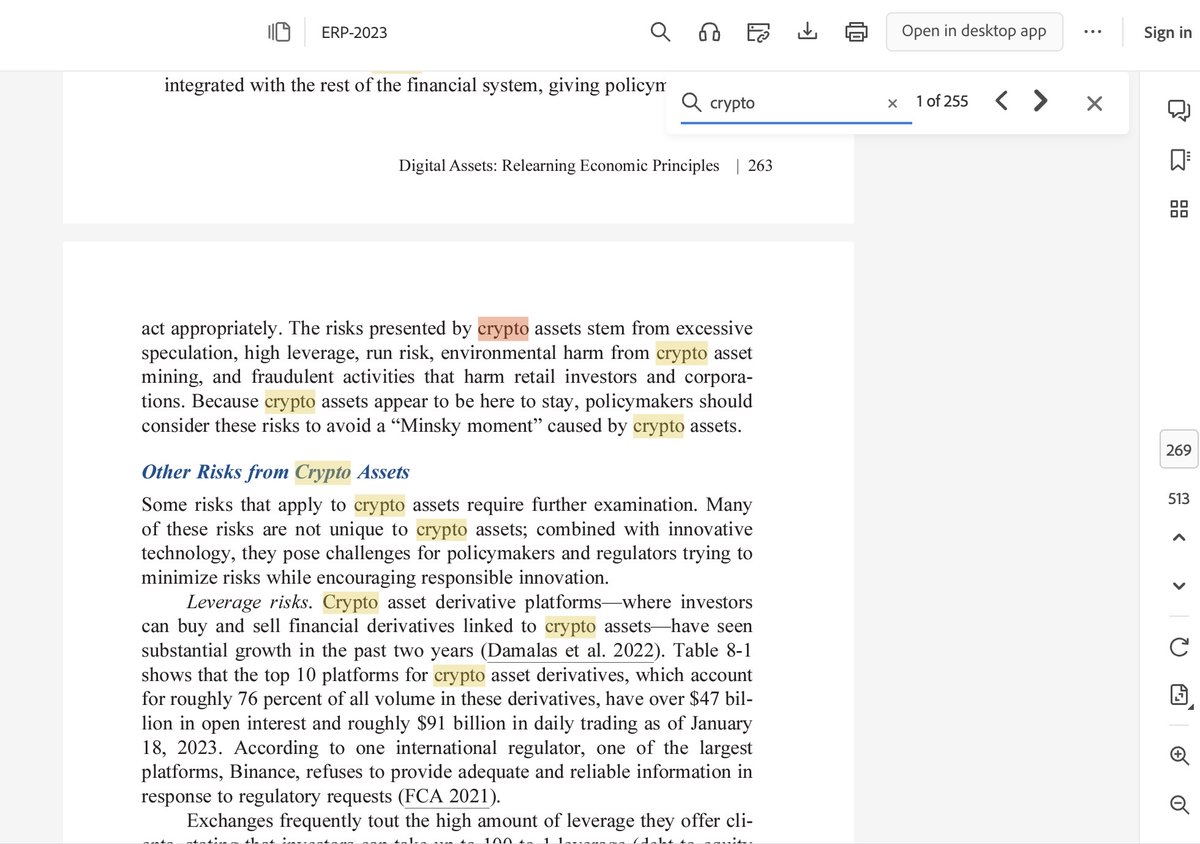 Robert Caruso on Twitter: "RT @JBSDC: Shot: President's new economic report mentions "crypto ...