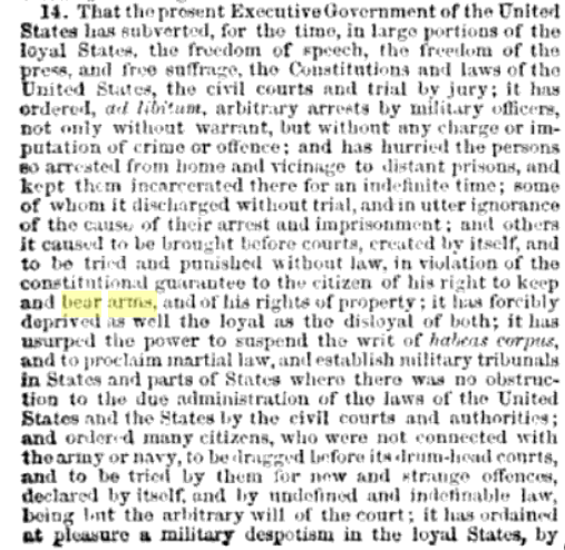 My thread on 19th century views on the Second Amendment. This thread ...