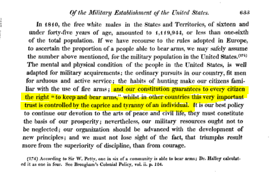 My thread on 19th century views on the Second Amendment. This thread ...