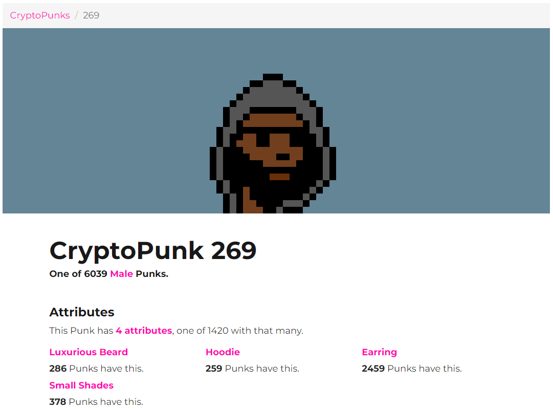 BitPunks on Twitter: "The story of the #Hoodie with #Earring We are the brand new Punks on # ...