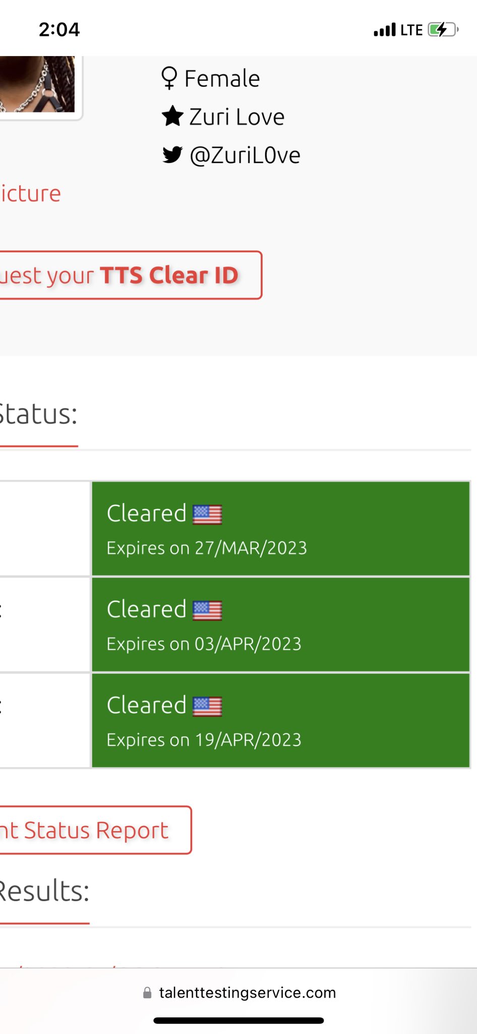 TW Pornstars - Zuri Love |🦇XBIZ Miami. Twitter. All clear to shoot this week! 😍. 9:05 PM - 21 ...