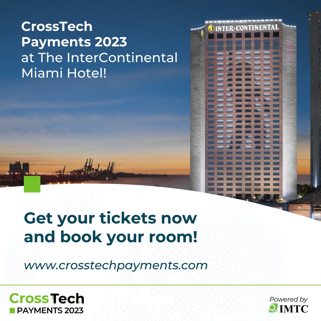 CrossTech on Twitter: "The countdown for CrossTech Payments 2023 has begun. Book your room at a ...