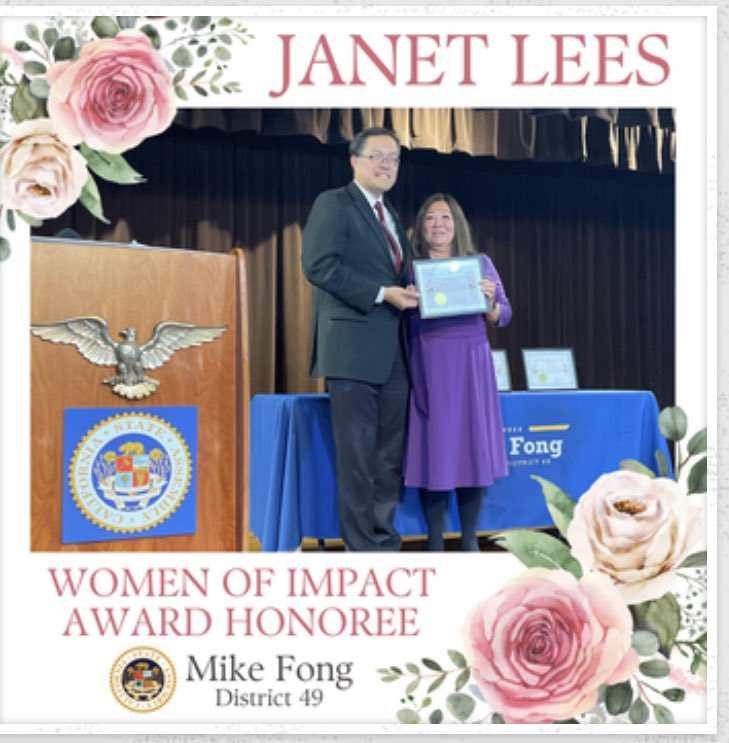 Alhambra Unified on Twitter: "Read Event Highlight: Janet Lees named 2023 Woman of Impact We're ...