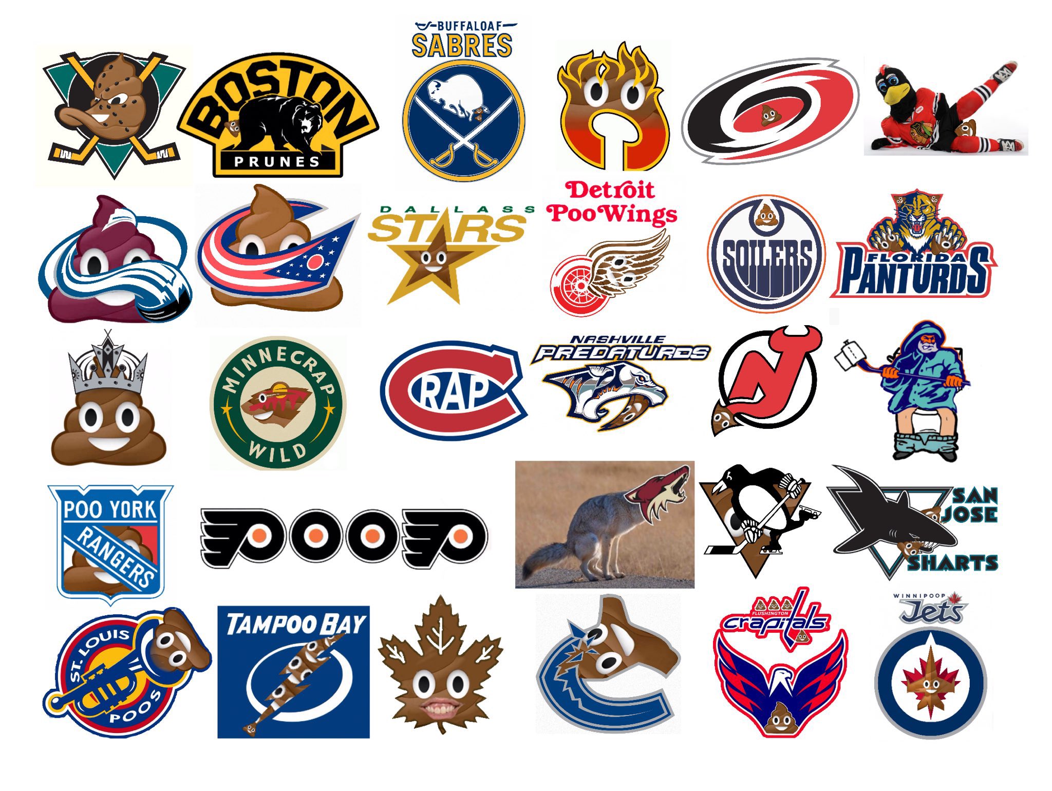 Nhl Hockey Team Logos
