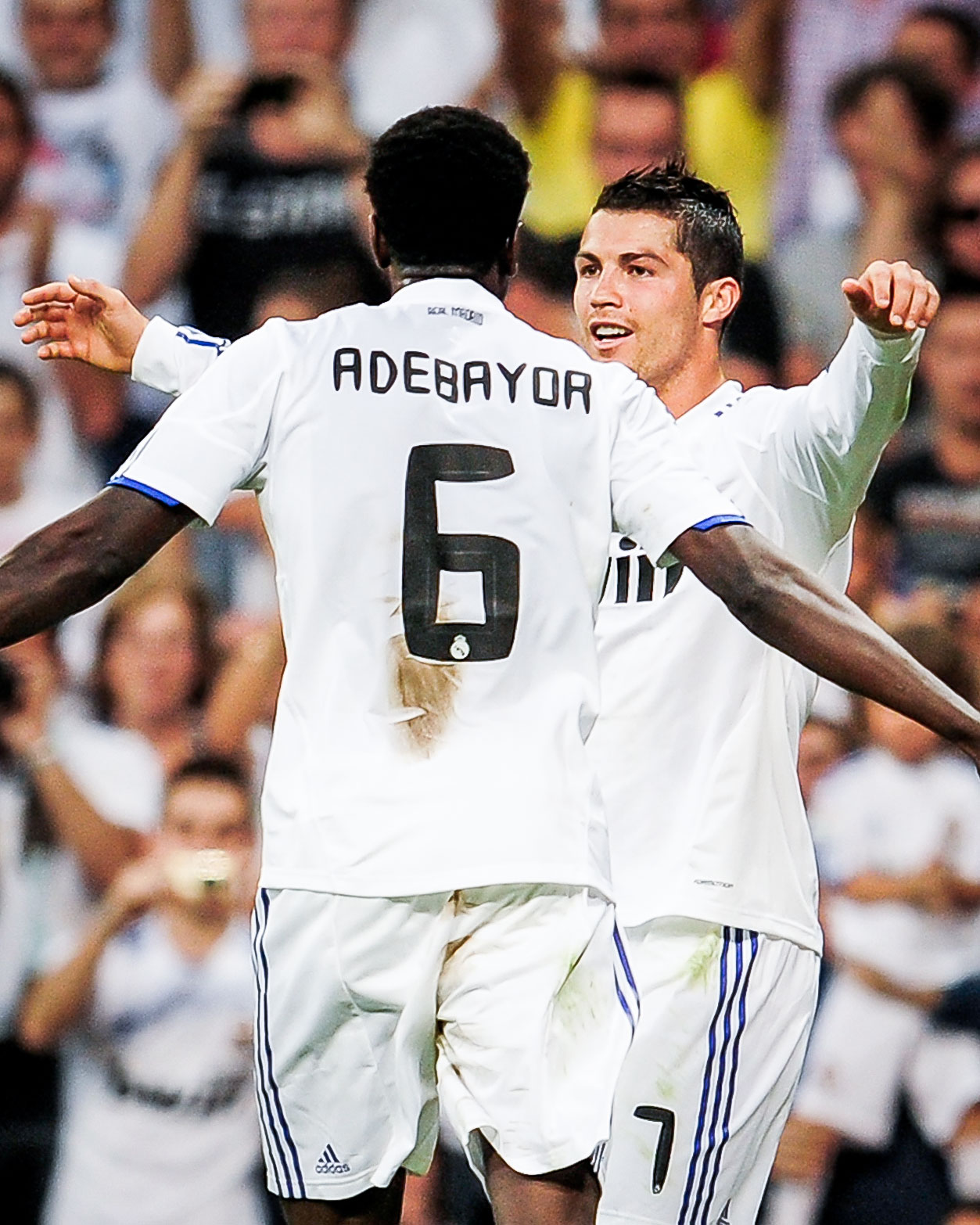 B/R Football on Twitter: "Throwback to the Adebayor-Ronaldo bromance 🤝 https://t.co/654ESbSU3w ...