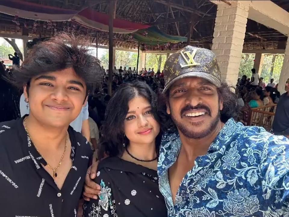 Kannada Actor Upendra Family Photos