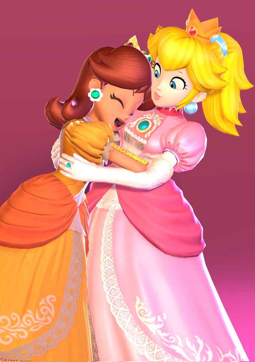 Michael Unknownartistml 🎨 On Twitter Rt Krcanondorf Hug It Out Princessdaisy Princesspeach