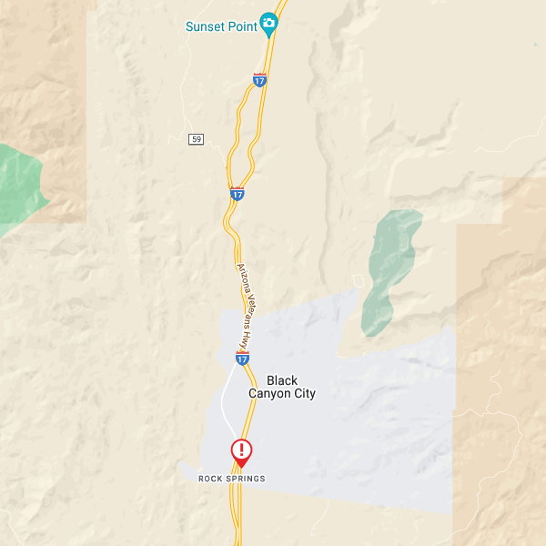 Rock Springs Az Map