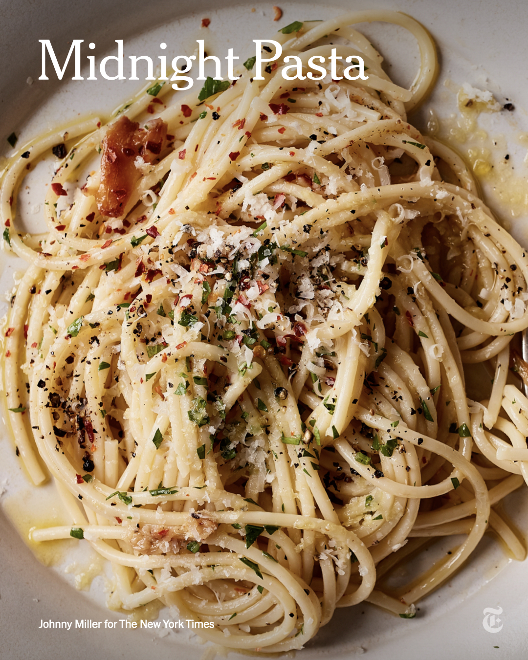 The New York Times on Twitter: "It's called Midnight Pasta, but you can eat it anytime, day or ...