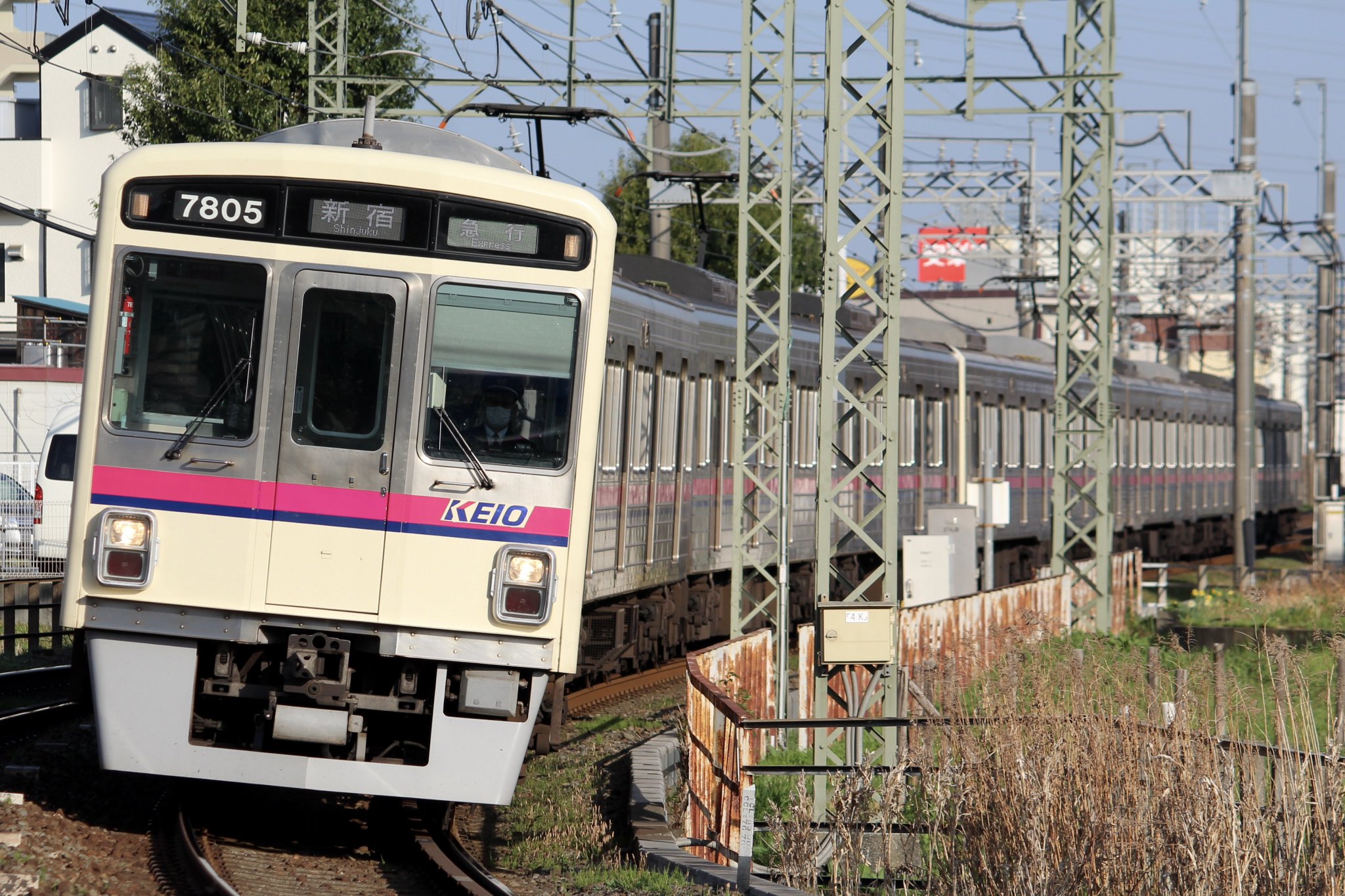 い く ら ぷ ら す on Twitter: "2023.3.22. 7805F+7705F 1100レ 急行新宿行 9731F(サンリオ) 1102レ 急行新宿行 5734F 65K 各停 ...