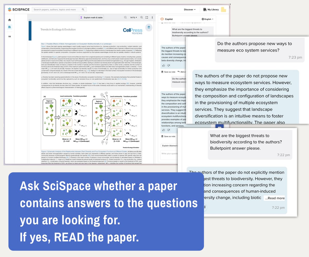If you have too many papers to read but no time, try this: Pick core ...