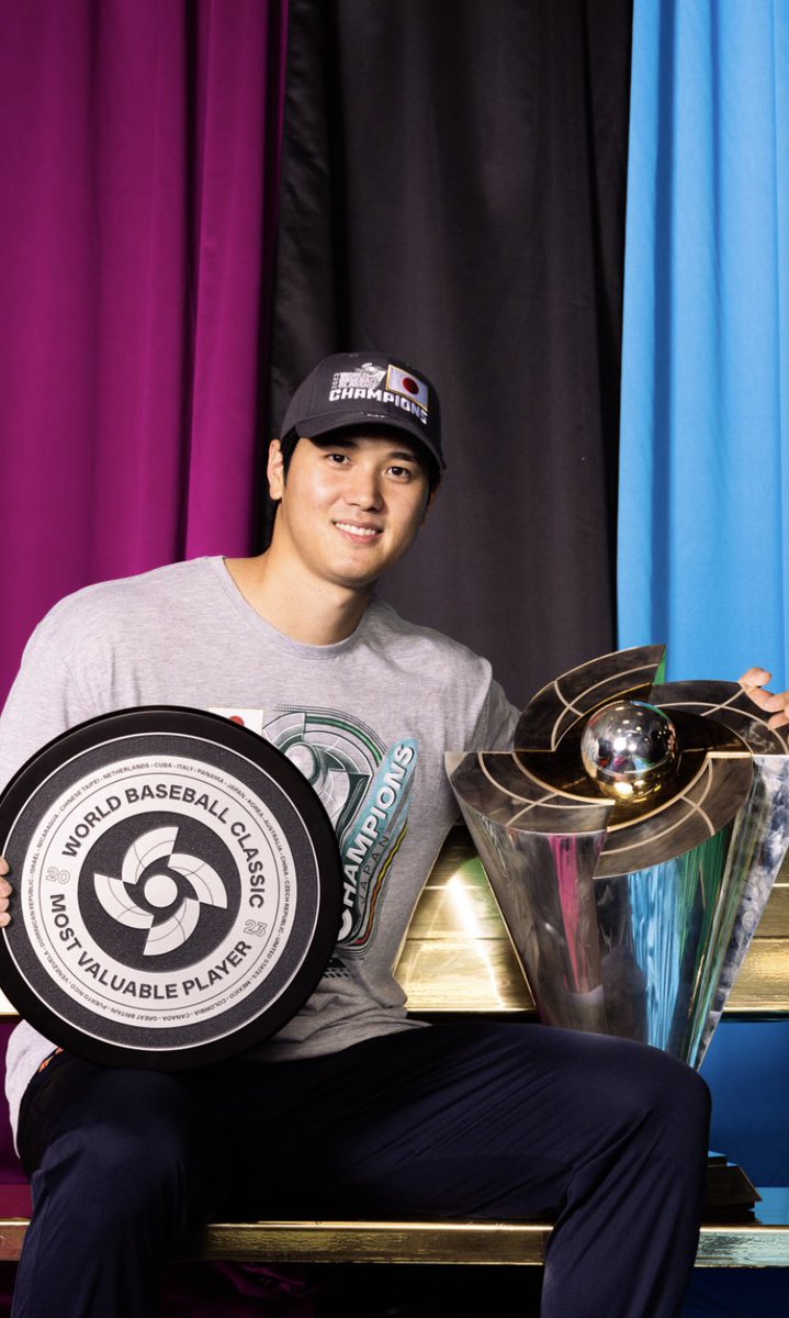rae¹⁶ on Twitter: "#大谷翔平 WBC MVP + CHAMPION 🇯🇵"