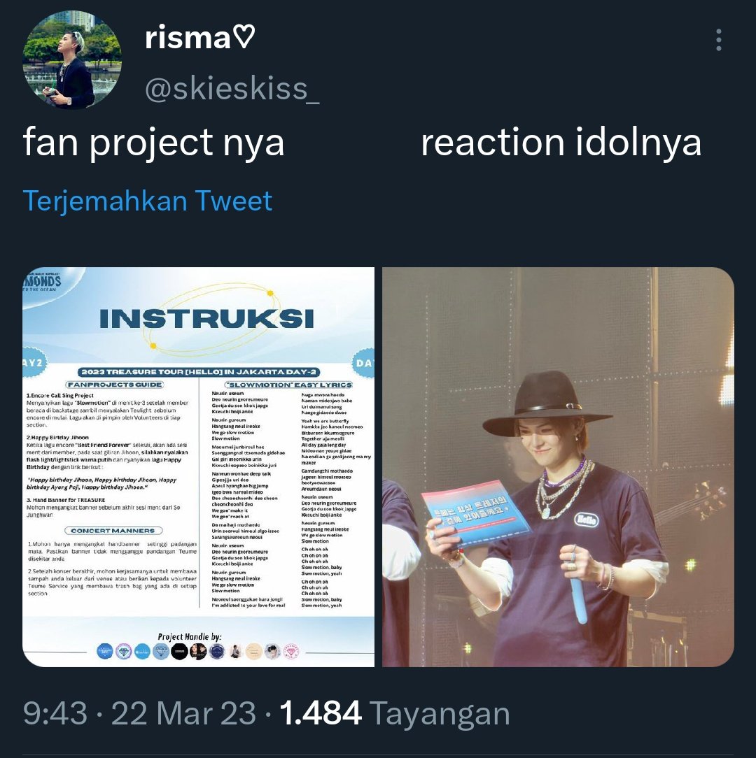 TEUME! 🤡 on Twitter: "teume! sender kepikiran apa yang ada di pikiran yoshi pas baca lirik ...