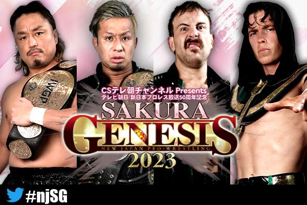 NJPW: Primeras luchas “Sakura Genesis 2023” | Superluchas