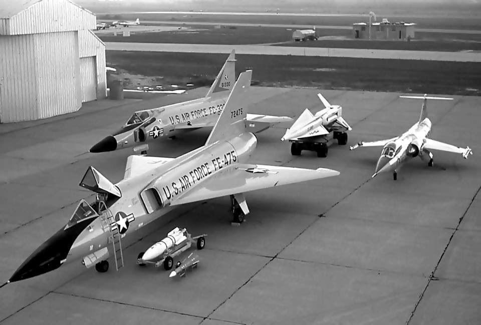 Air Safety #OTD by Francisco Cunha on Twitter: "RT @CcibChris: F-106, F-102, Hercules missile ...