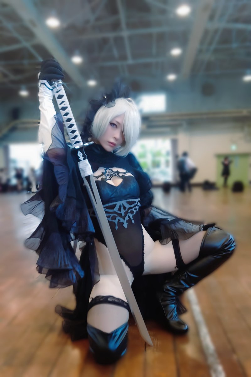Mi Taka🐷かみこすデータ大量アップ中⚠ On Twitter Nier Automata 2b 花嫁 ①②枚目 Photo📷あしかけ