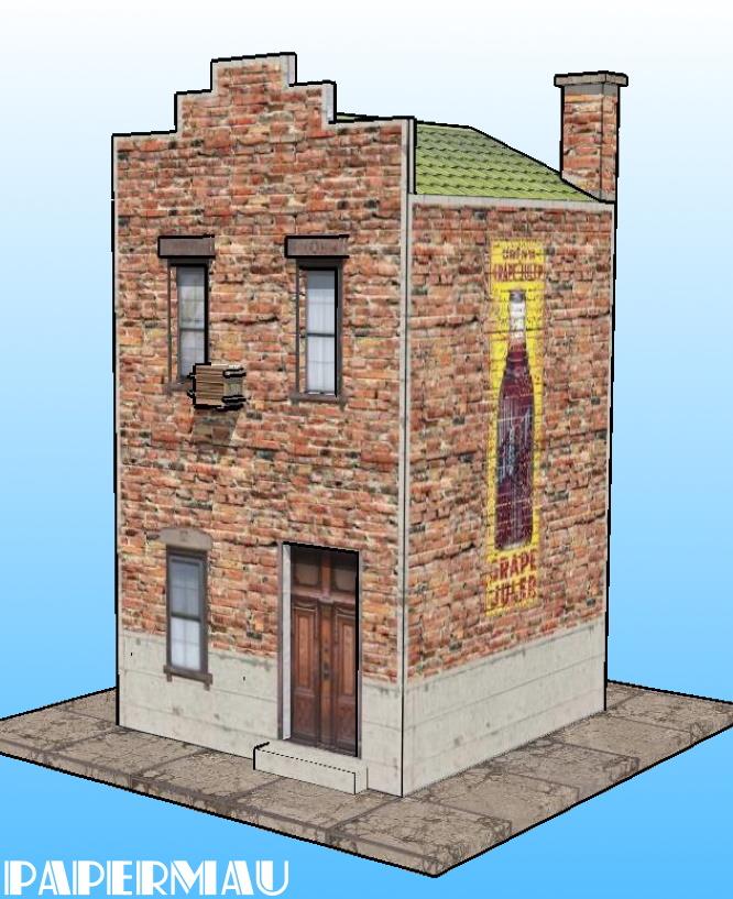 Paper Model Buildings Free Download