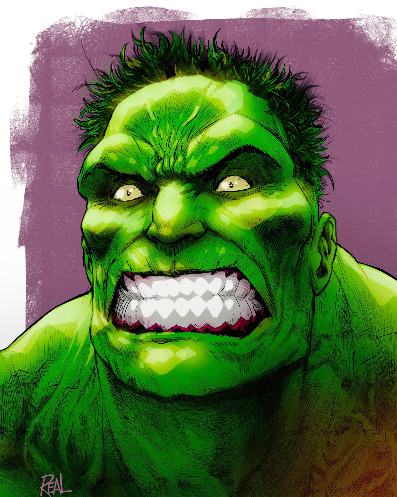 Incredible Hulk Angry