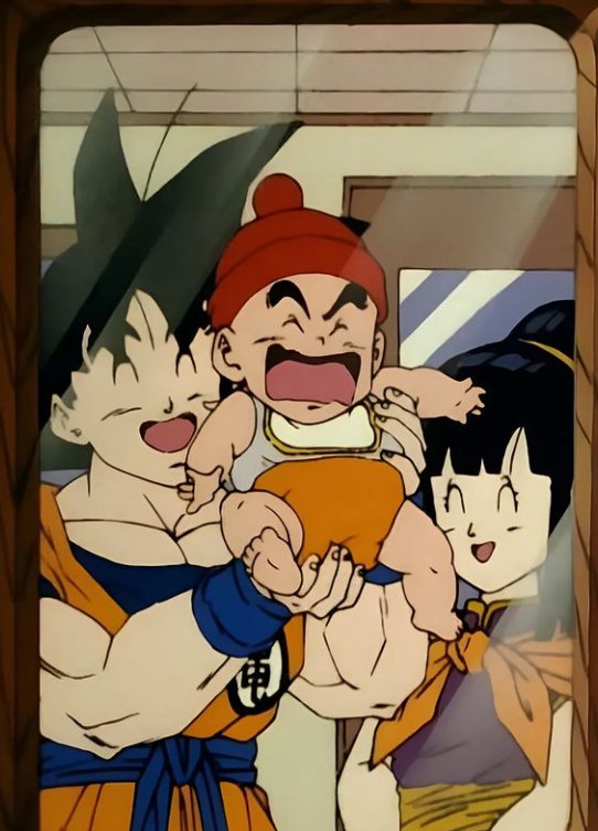Baby Gohan And Goku
