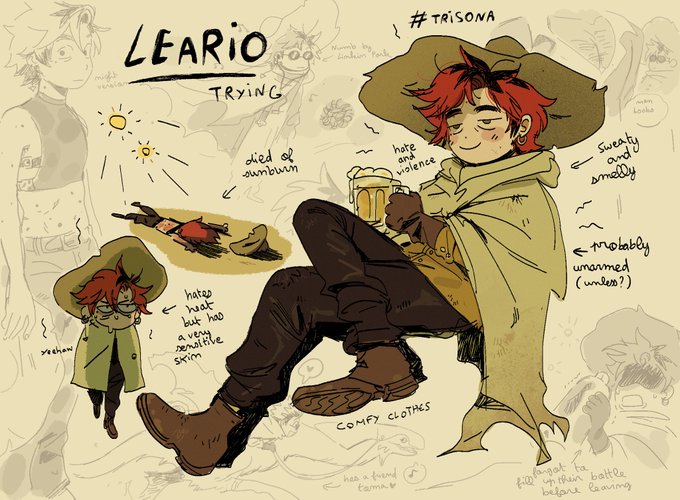 Leario 🍁 Trigun Brainworms (@leario4) さんのイラスト・マンガ作品まとめ (354 件) - Twoucan