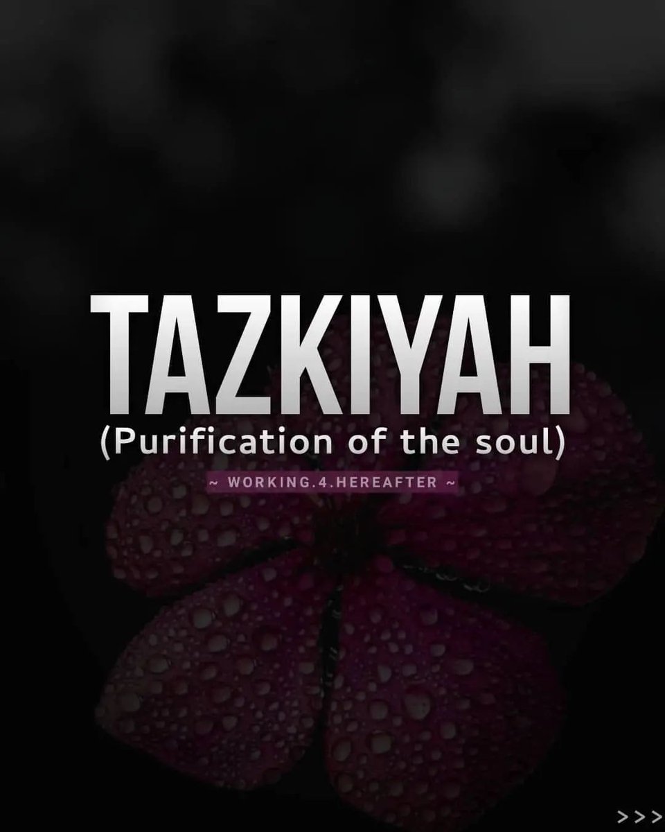 Purification Of The Soul. (Tazkiyah)... THREAD - Thread from Idris ...
