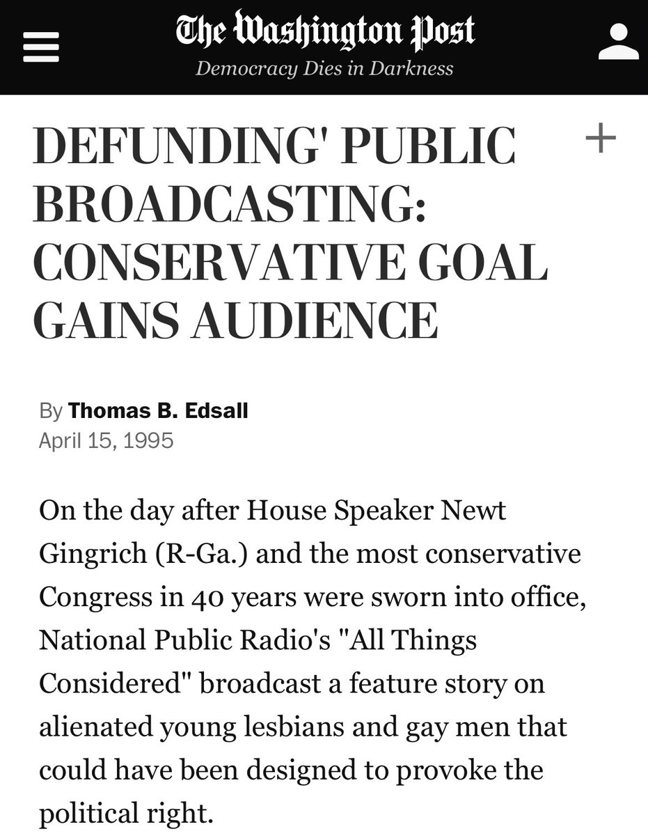 Apollo’s Valor ☀️ 🇺🇸🇪🇺🇺🇦 on Twitter: "Defunding NPR has always been a cringe conservative view ...