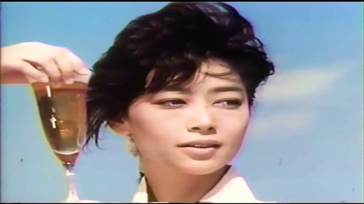 MAGMOE on Twitter: "1984年 39年前 美しすぎる！夏目雅子さん キリンビールCM https://magmoe.com/673599/celebrity/2019-10 ...
