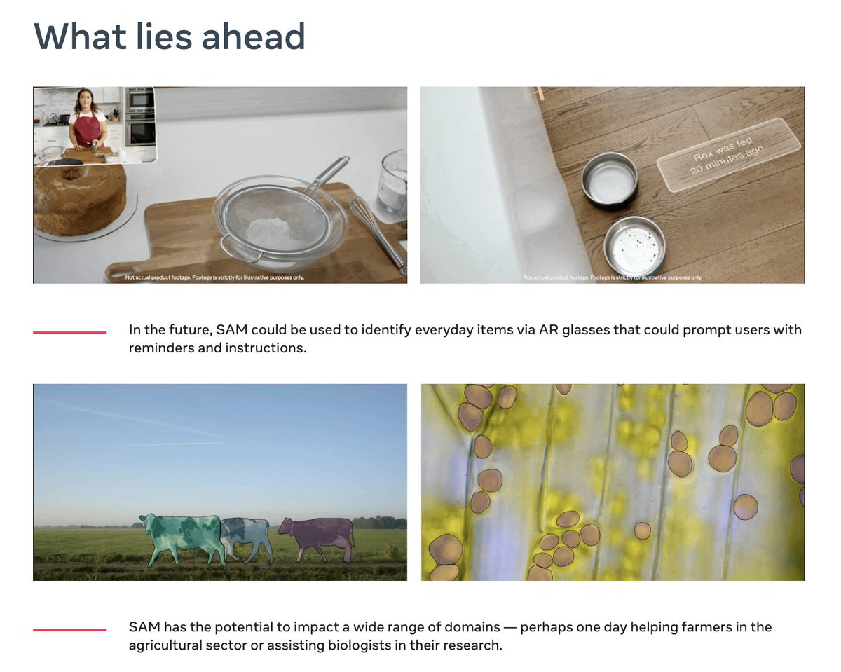 👀 Meet SAM This is "Segment Anything" from @MetaAI It's pretty amazing ...