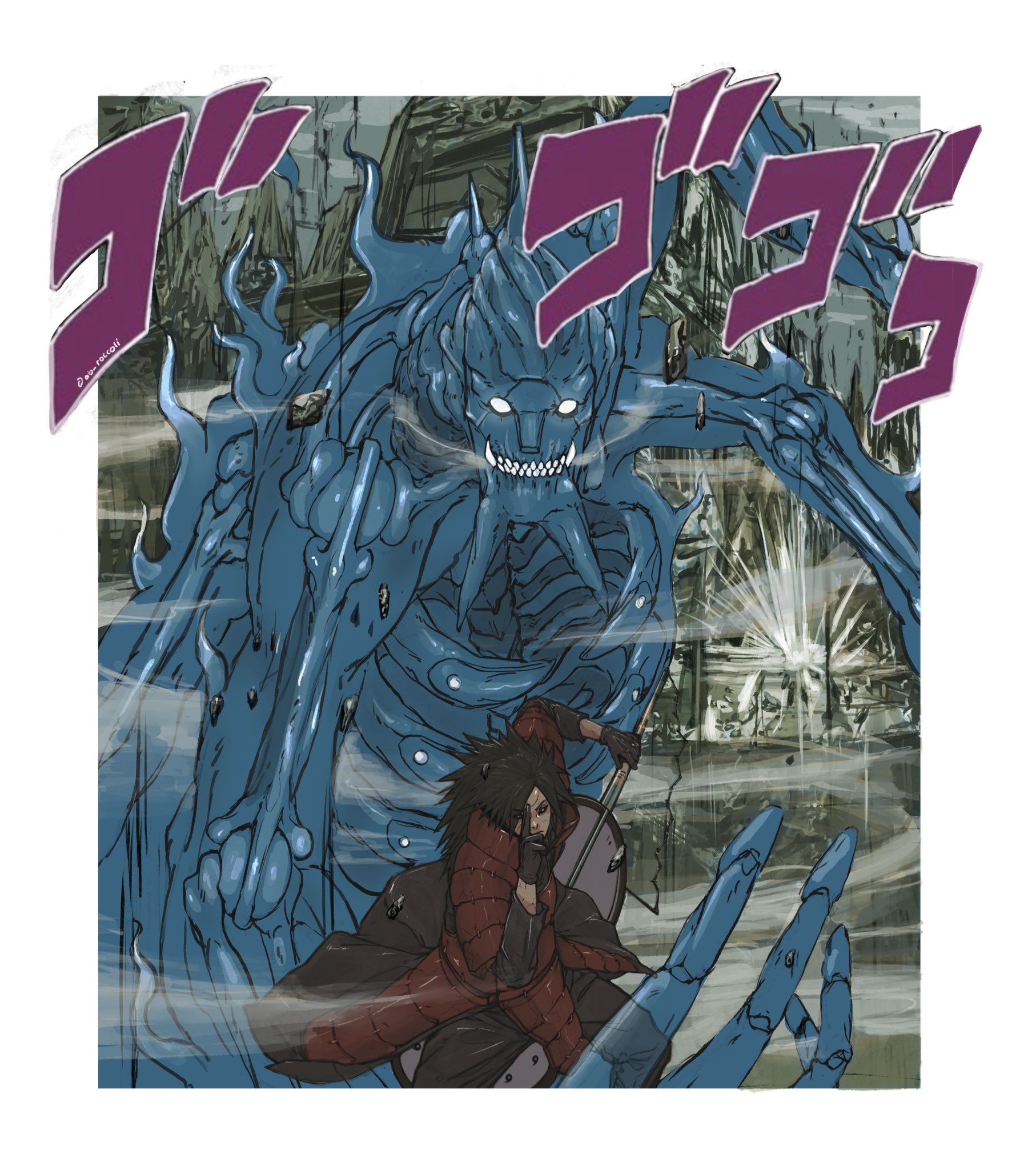 Madara Uchiha Susanoo Color