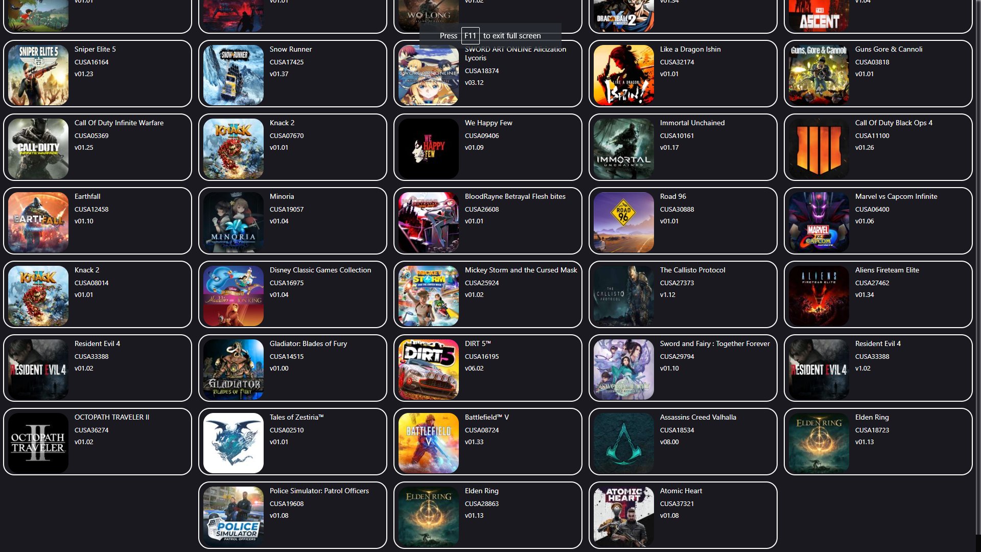 THE WOLF HACK on Twitter: "👊New update for PS4Trainer offline (4.3.2023) add new games ps4 work ...