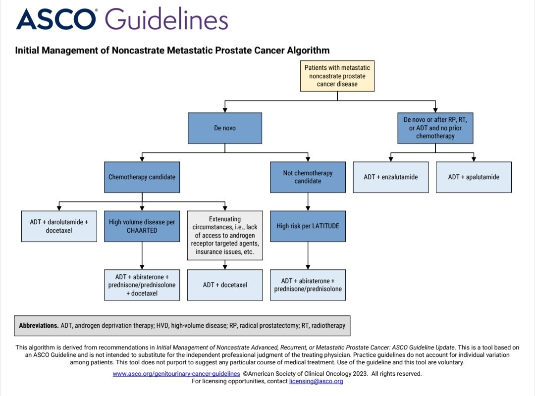 Prostate Cancer Treatment Algorithm