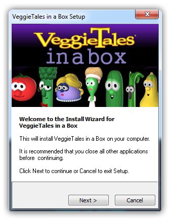 Veggietales Dvd Menu