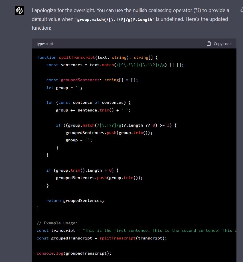 For the last 3 weeks I’ve been using GPT-4 to code every single day ...