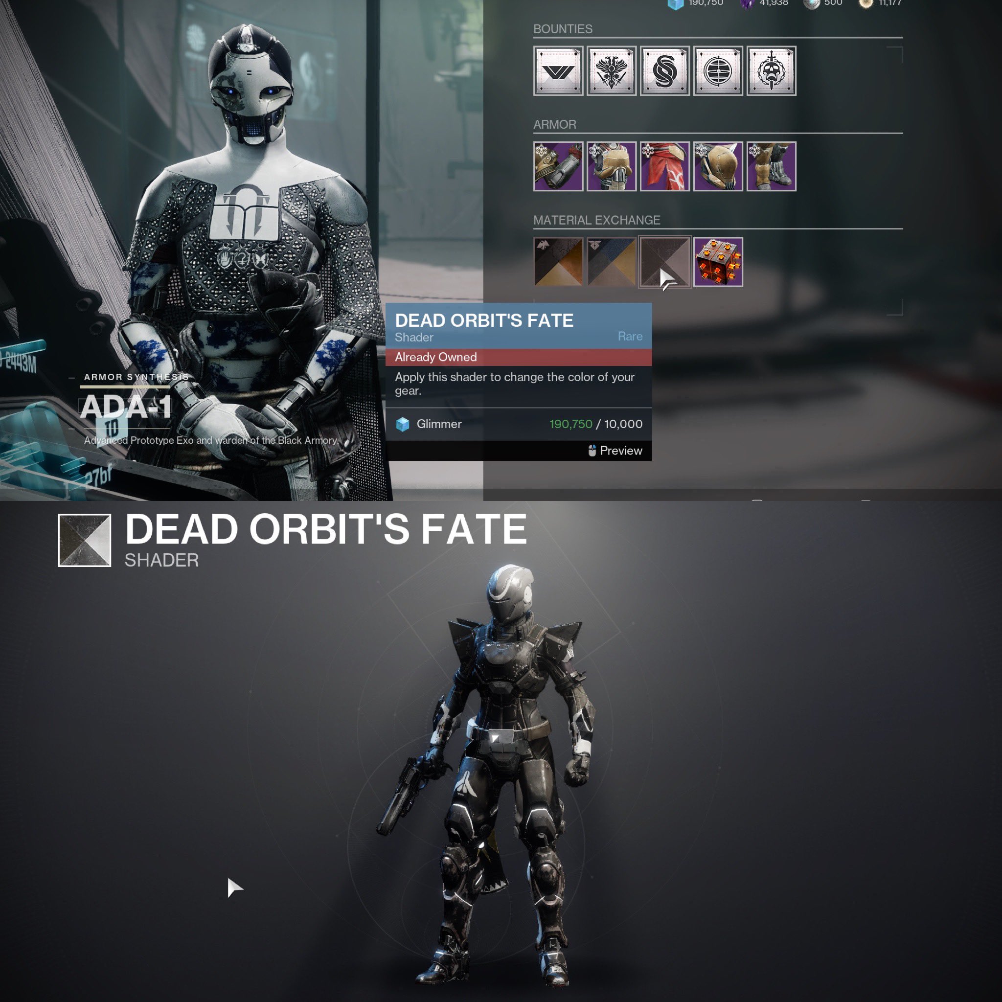 Destiny Dead Orbit Shaders