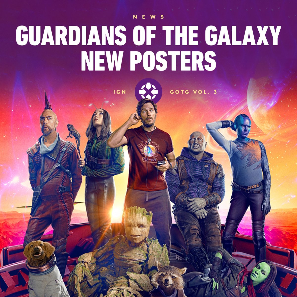Ign On Twitter Rocket Is The Main Event In These New Posters For