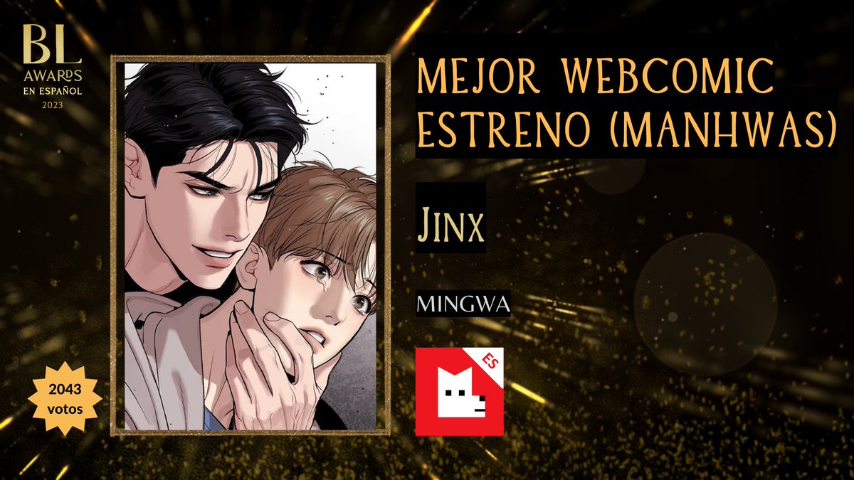 LEZHIN ES on Twitter: "RT @bldaylatam: 🥇MEJOR WEBCOMIC DE ESTRENO (MANHWA) Jinx (#징크스) de MinGwa ...
