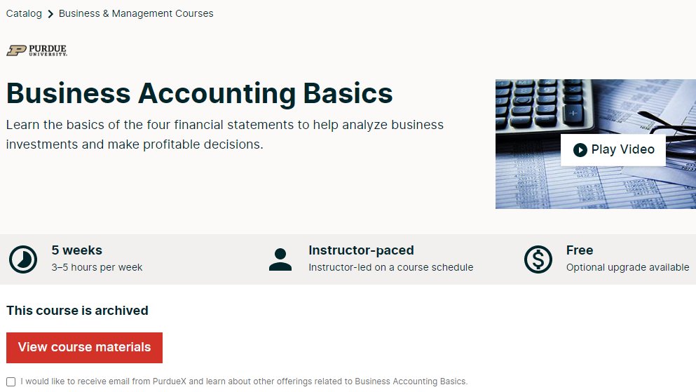 FREE online courses for investing, finance & entrepreneurship are ...