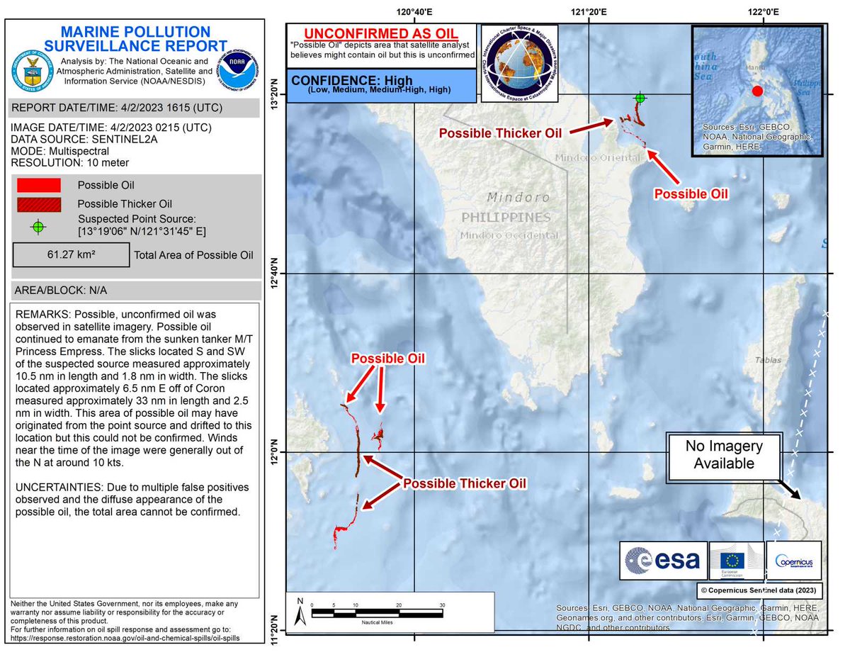 Philippine Coast Guard on Twitter: "RT @PTVph: TINGNAN: Makikita sa pinakabagong satellite map ...
