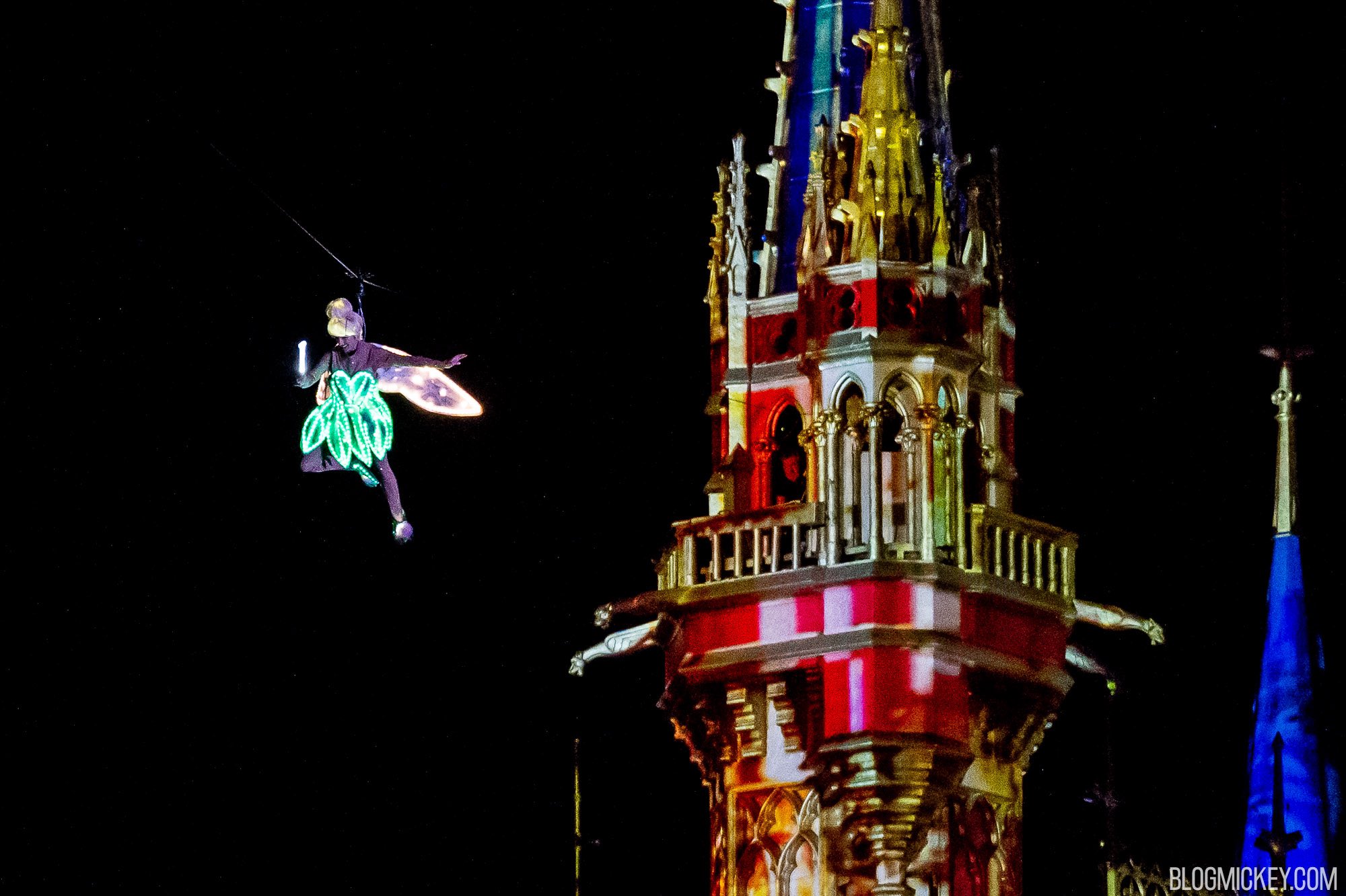 Tinkerbell Disney World Flying