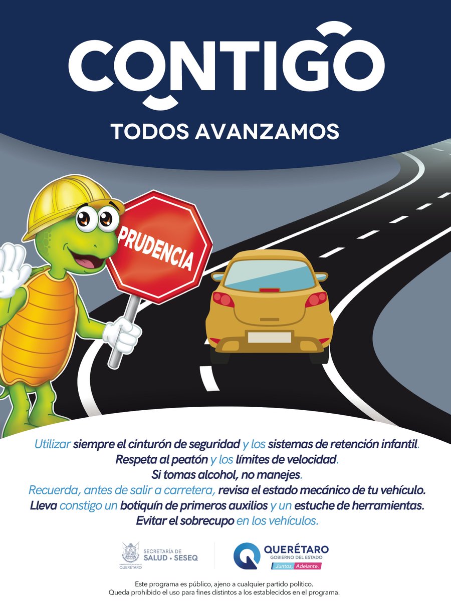 Ssalud Queretaro On Twitter Prudencia Es Prevencióndeaccidentes Te